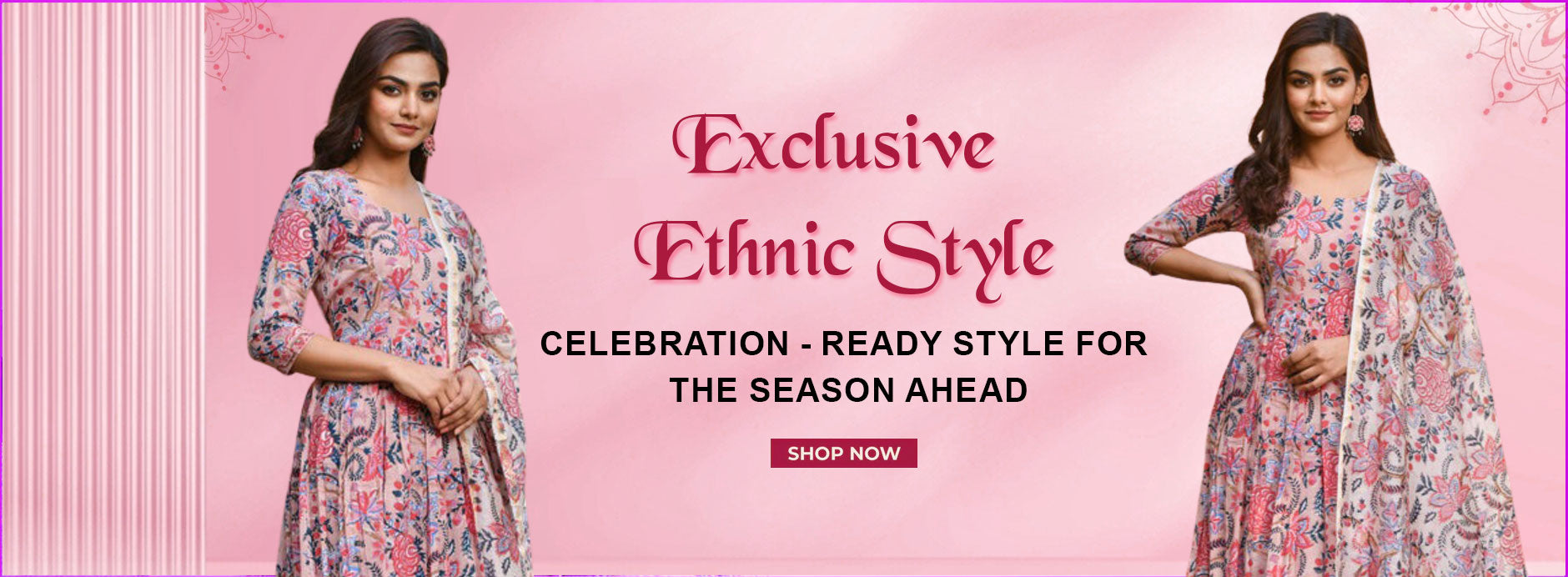 Ethnic Wear - Buy Indian Ethnic Wear for Women - The Fab Factory